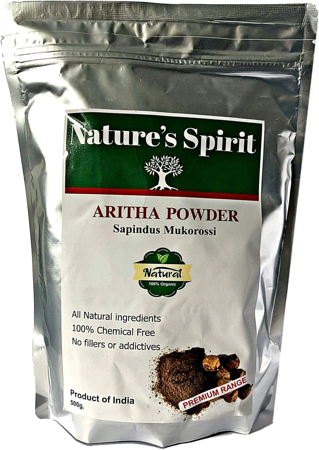 Natural Aritha Powder-Soapnut-Triple Filtered 100% Purity-Hair ...