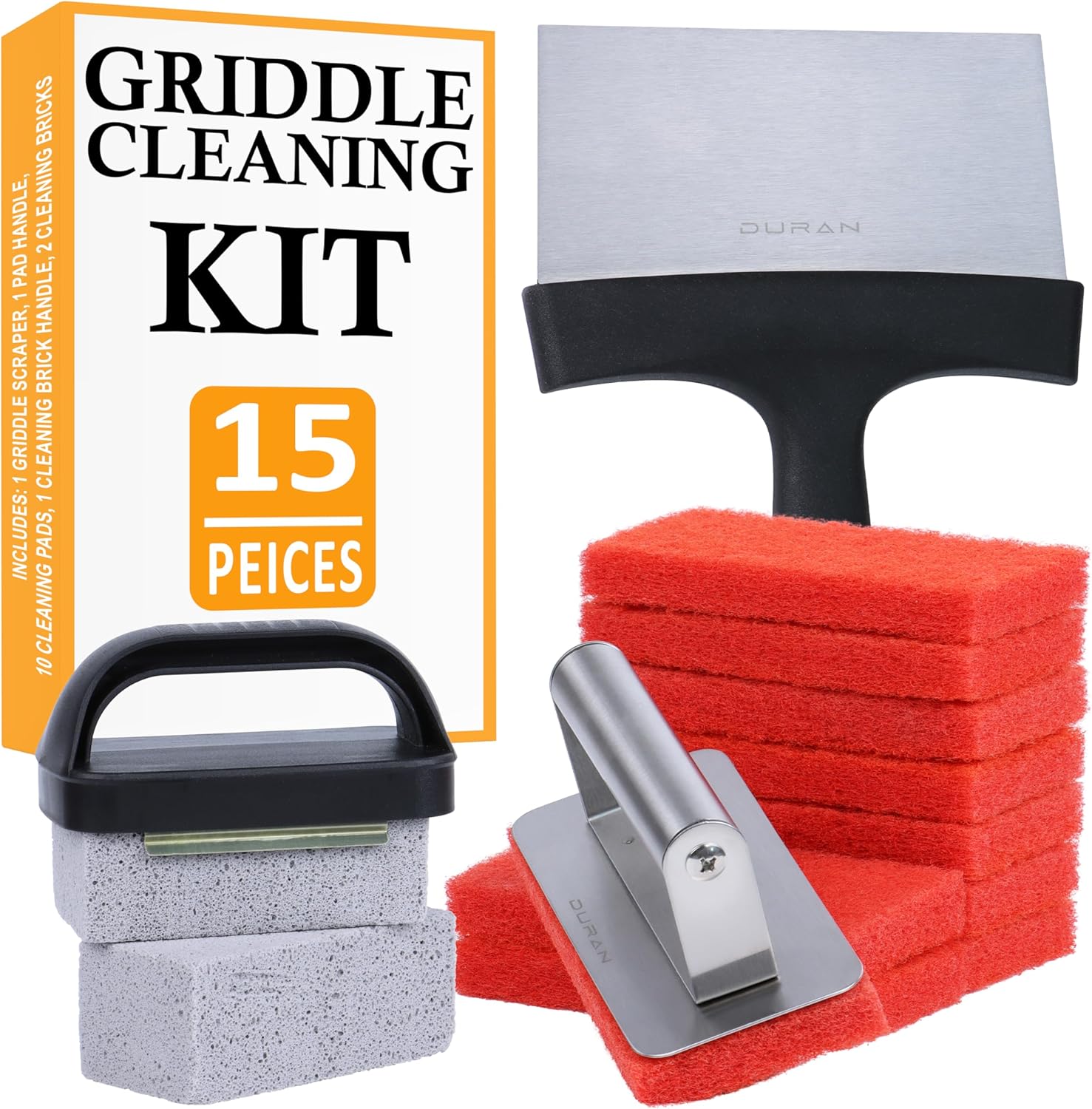 Amazon.com : Griddle Cleaning Kit,Griddle Cleaner,Grill Stone,grill ...