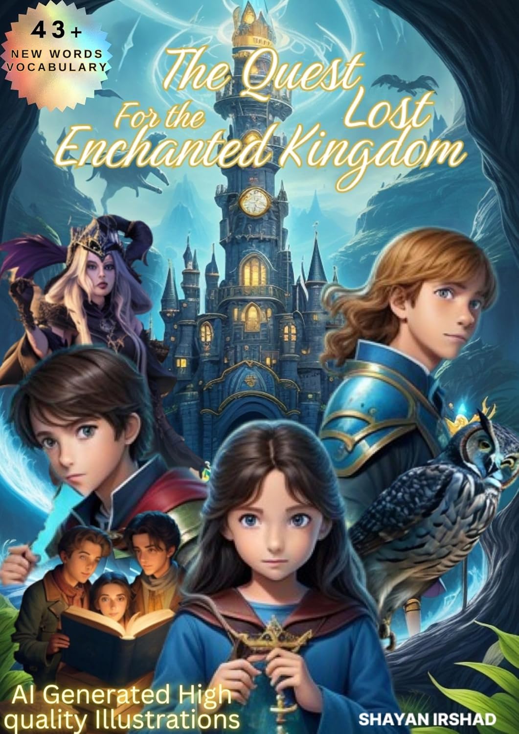 Amazon.com: The Quest for the lost Enchanted Kingdom: Kids Story Book ...
