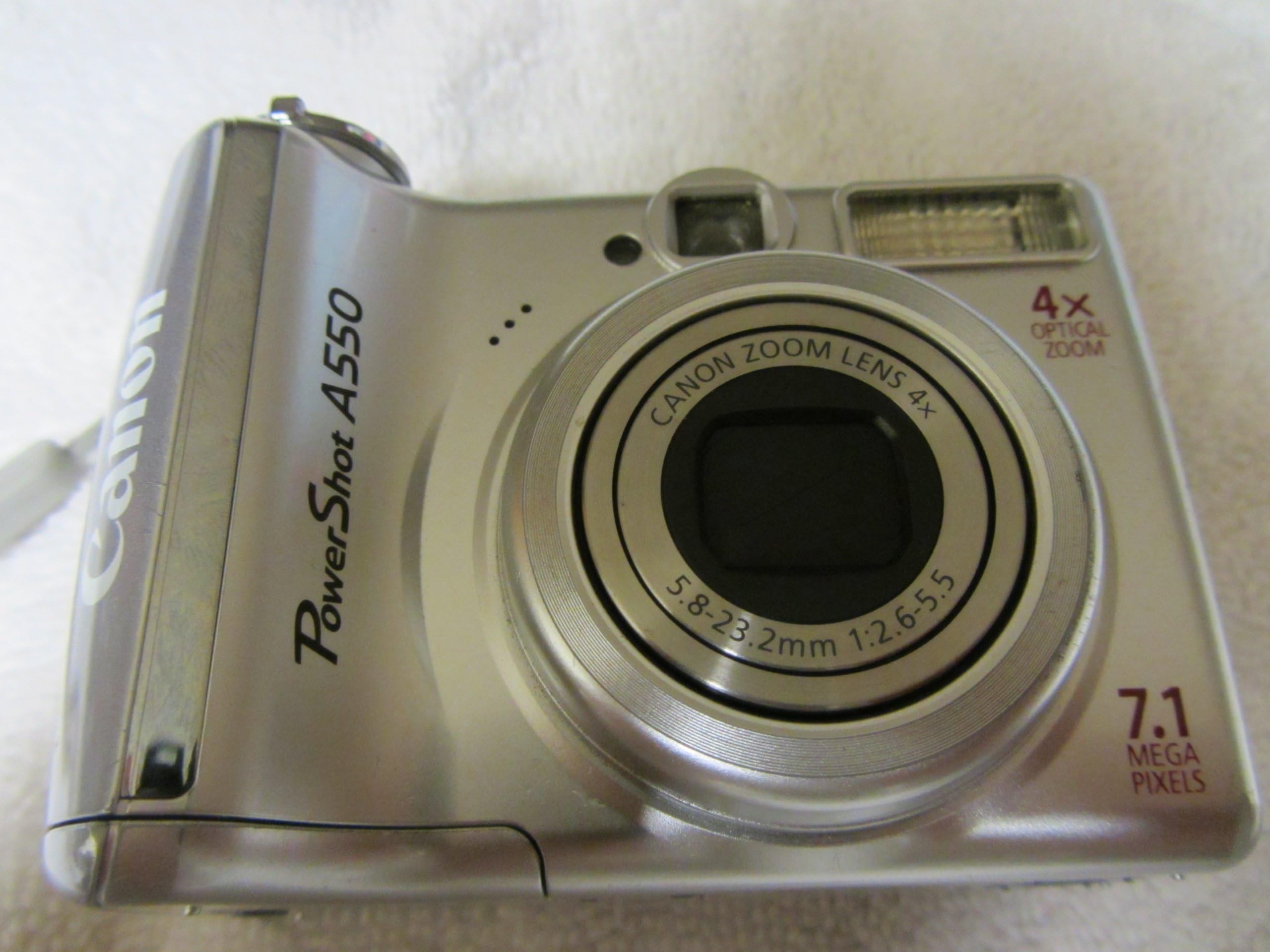 Amazon.com : Canon PowerShot A550 7.1MP Digital Camera with 4x Optical ...