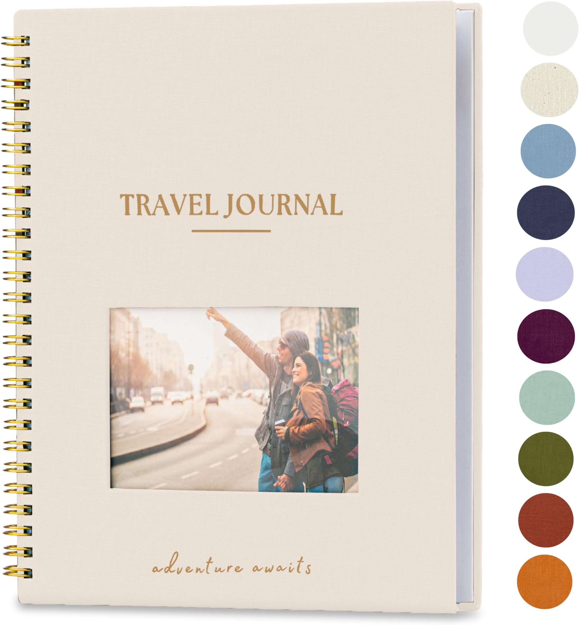 Amazon.com : Nook Theory Personalized Travel Journal for Women, Men ...