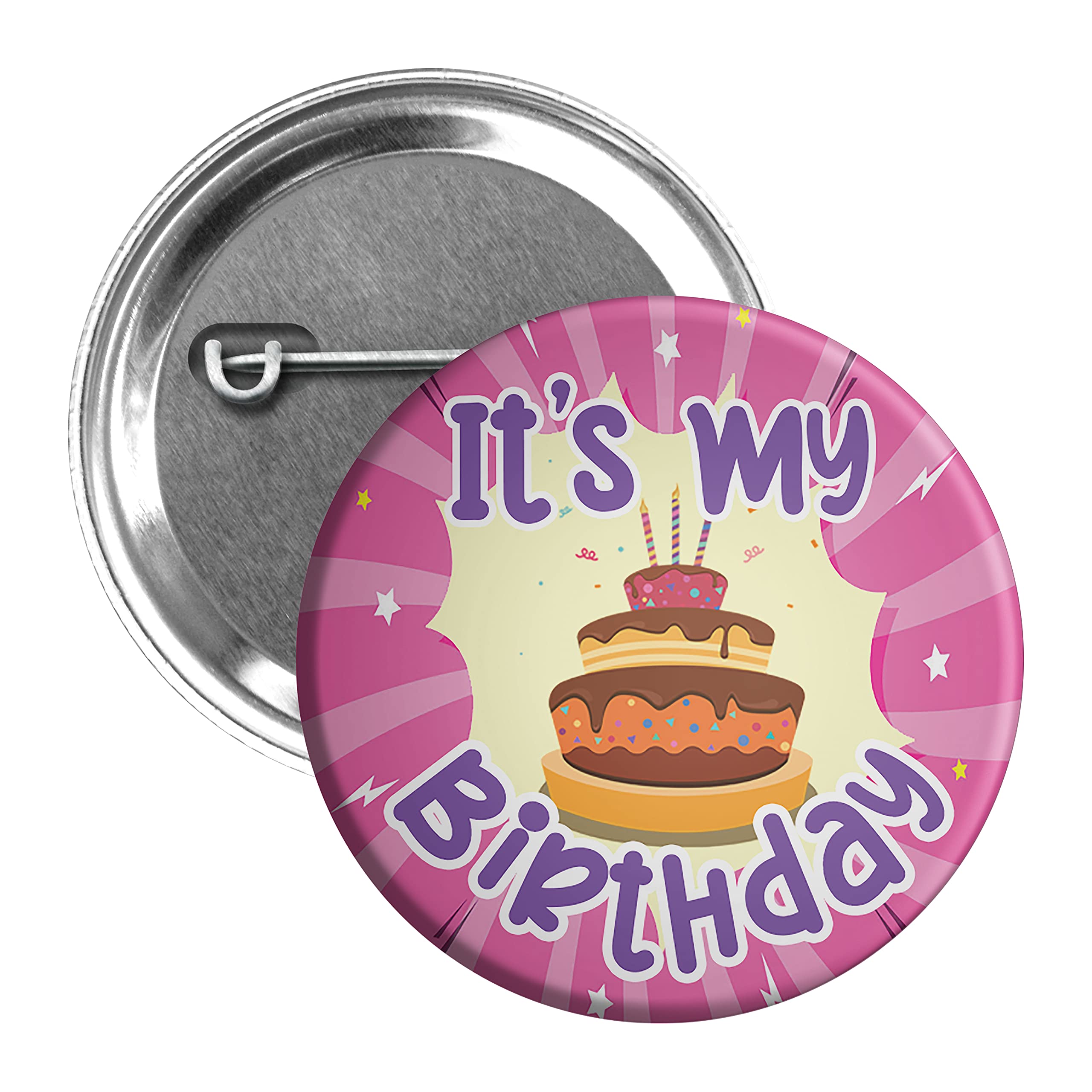 Buy MEGA FORMATBirthday Pin - Its My Birthday Pin, Happy Birthday Pin ...