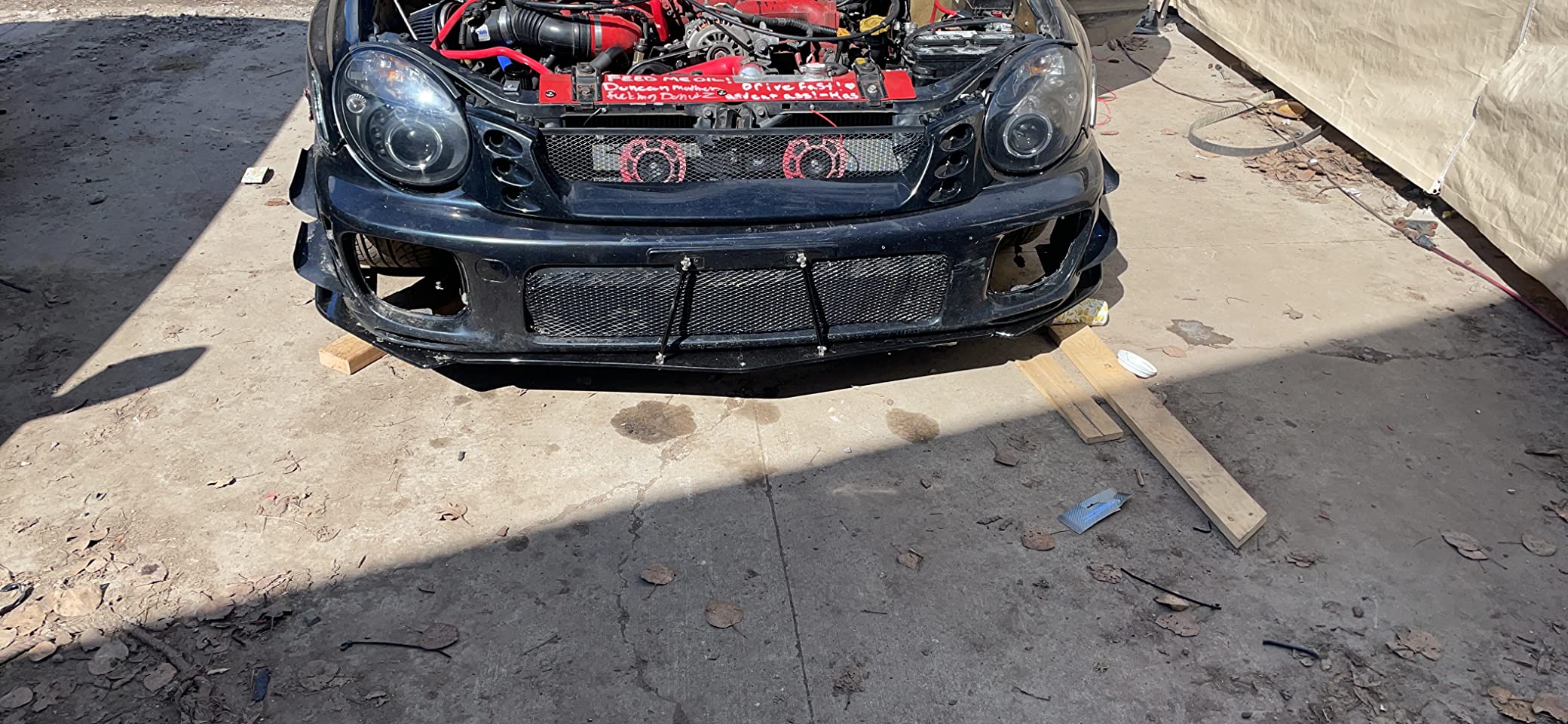 $11/mo - Finance DREAMIZER Universal Front Bumper Lip Strut Rod Spoiler ...