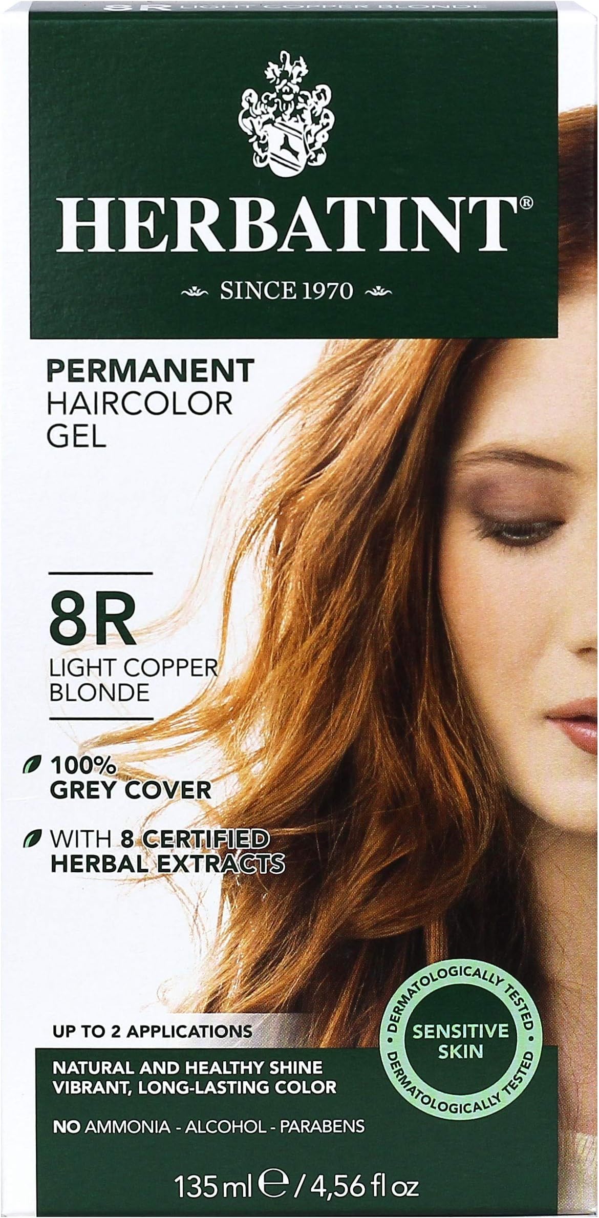 Amazon.com : HERBATINT NATURAL HAIR COLOR Herbatint Permanent Light ...