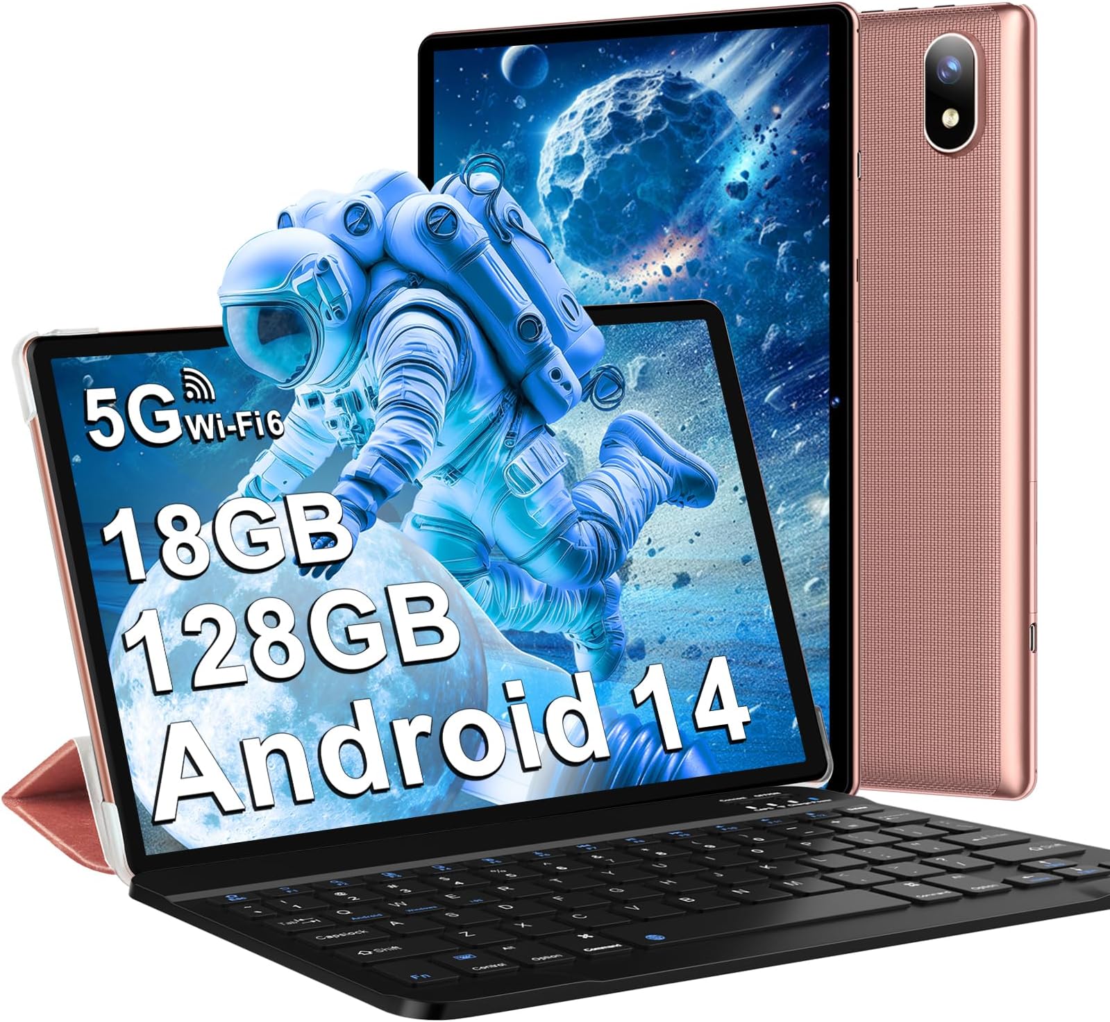 LEVIRTU Android 14 Tablette 10 Pouces avec 5G WiFi 6, Octa Cœur,36Go ...