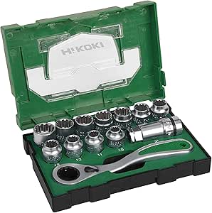 Hikoki 40030033 Socket Set 13 Pieces : Amazon.com.au: Home Improvement