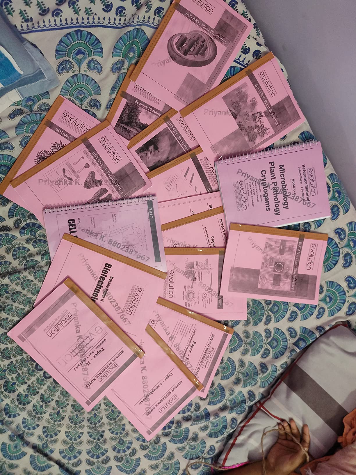 Evolution IAS – Botany Optional Notes – UPSC – IFOS Exam (Xerox Study ...