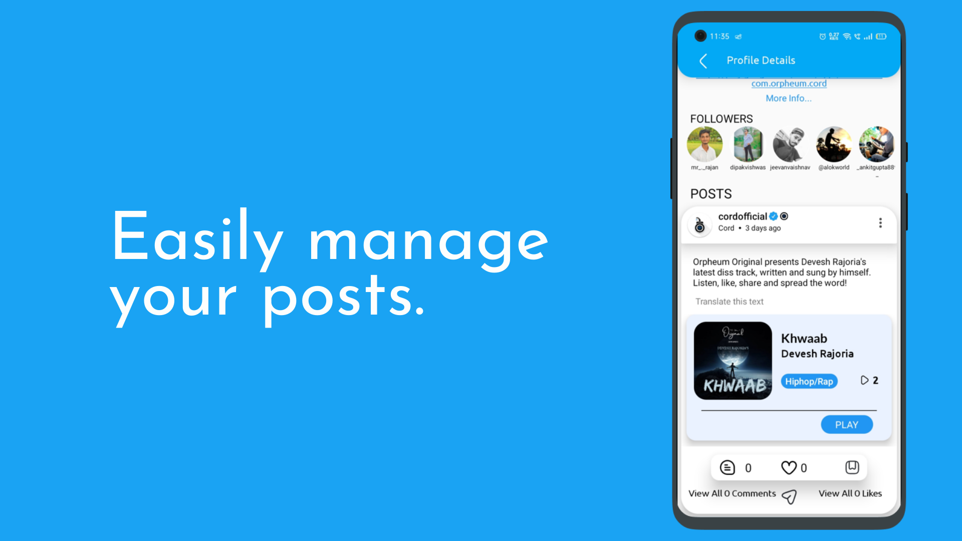 Cord - App on Amazon Appstore