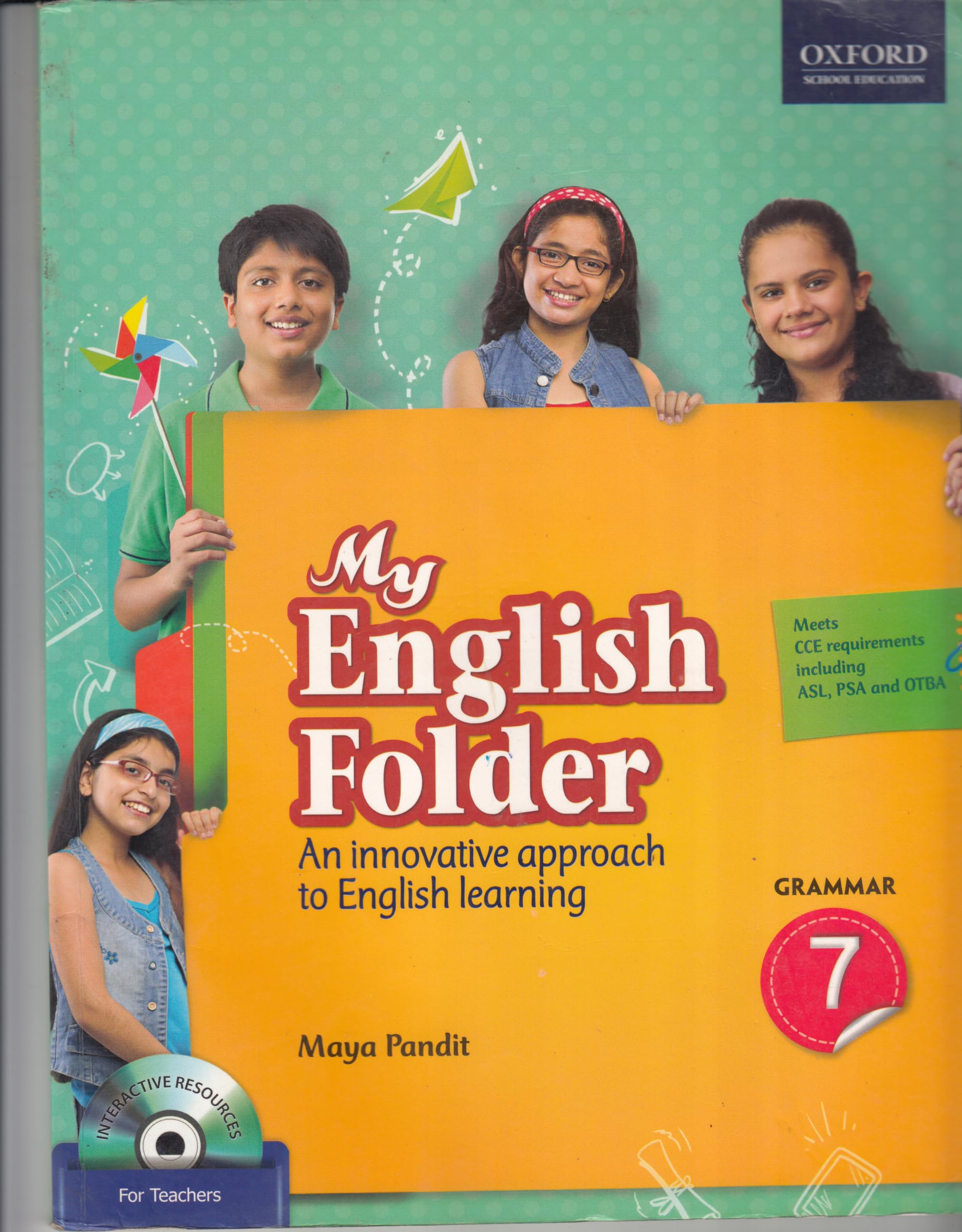My English Folder Grammar 7: Middle : Maya Pandit: Amazon.in: Books
