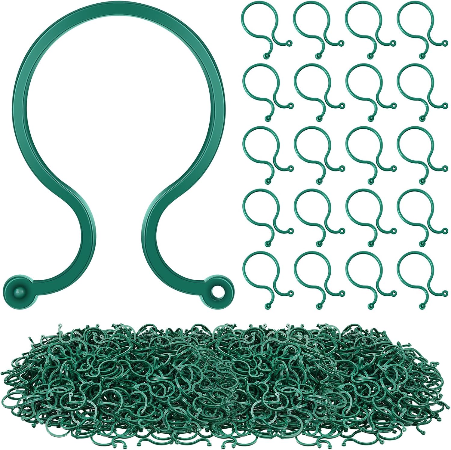 Amazon.com: WILLBOND 400 Pcs Plastic Branch Light Clips - Christmas ...