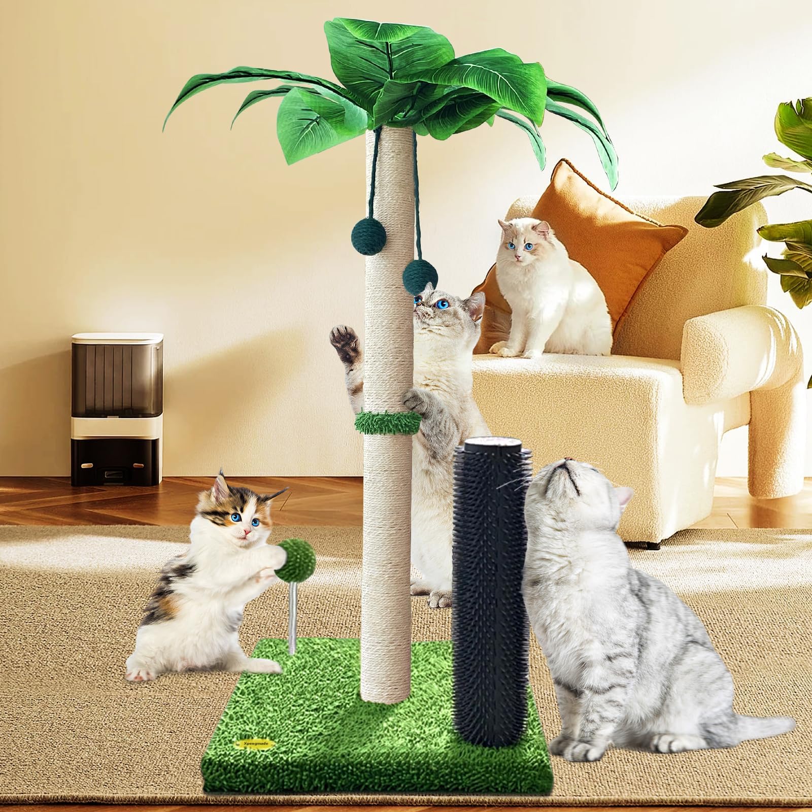 Amazon.com : XpengMade Cat Scratching Post, 33 inch Tall Cat Scratch ...