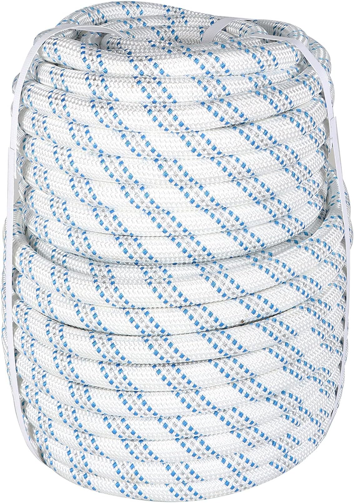 Amazon.com: Elfinrm 3/8 in Double Braid Polyester Rope 100 FT Nylon ...