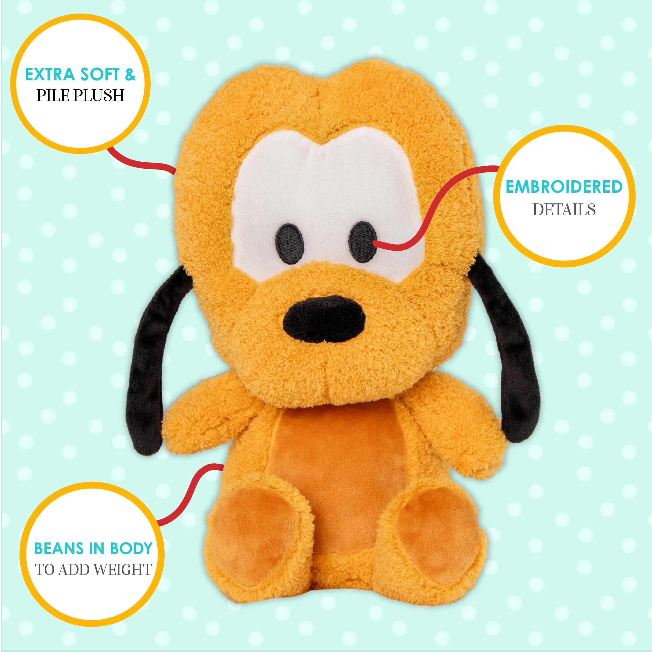Baby Pluto Stuffed Animal