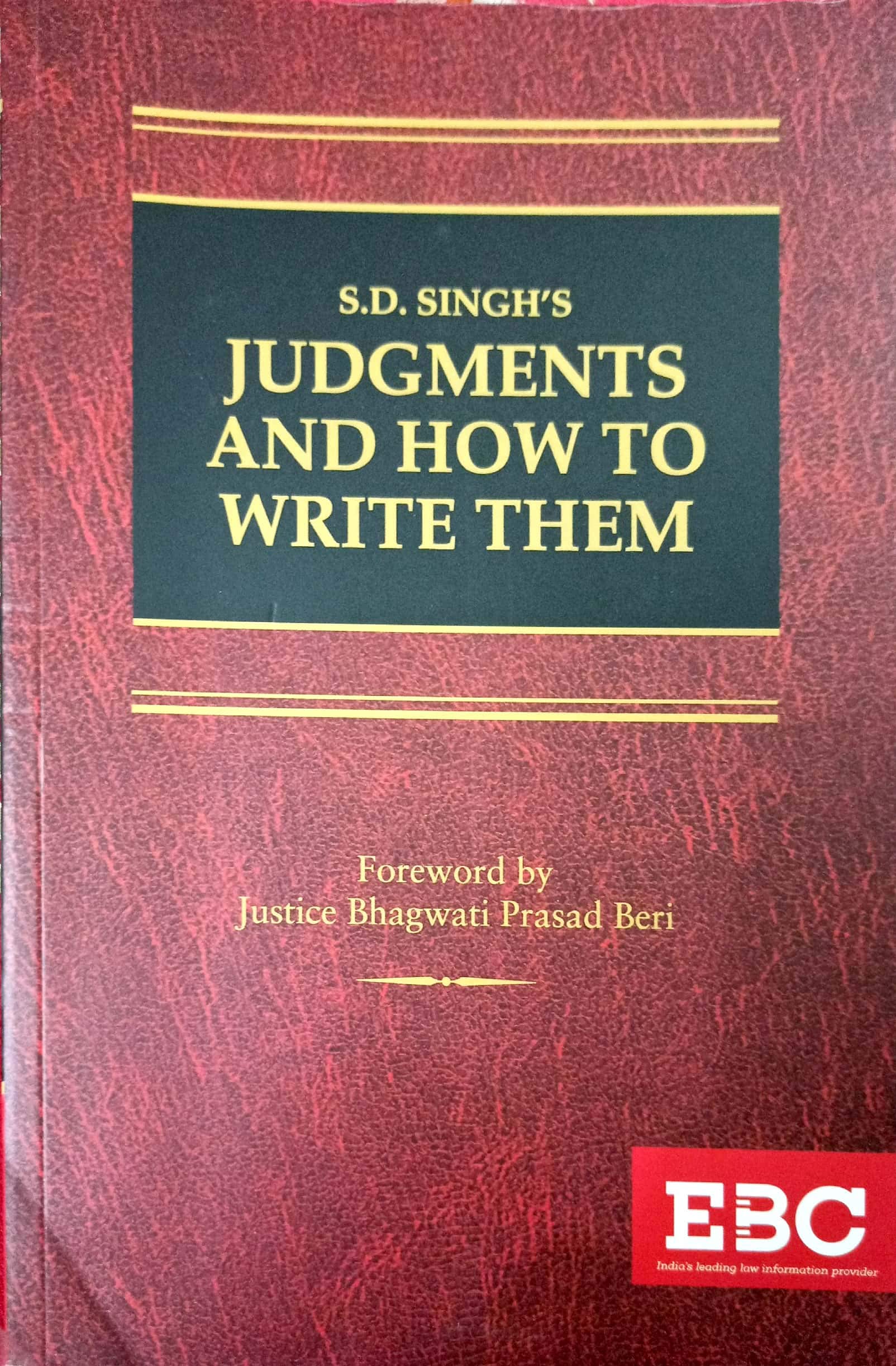 Judgements And How To Write Them : Amazon.in: Books