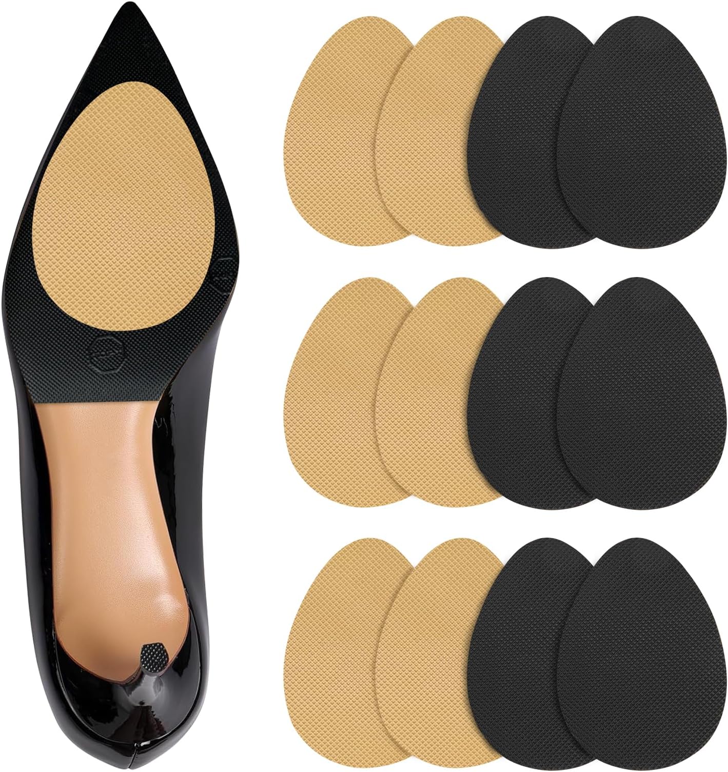 Amazon.com: Non Slip Shoe Pads,Shoe Grips on Bottom of Shoes Silica Gel Anti Slip Shoe Grips ...