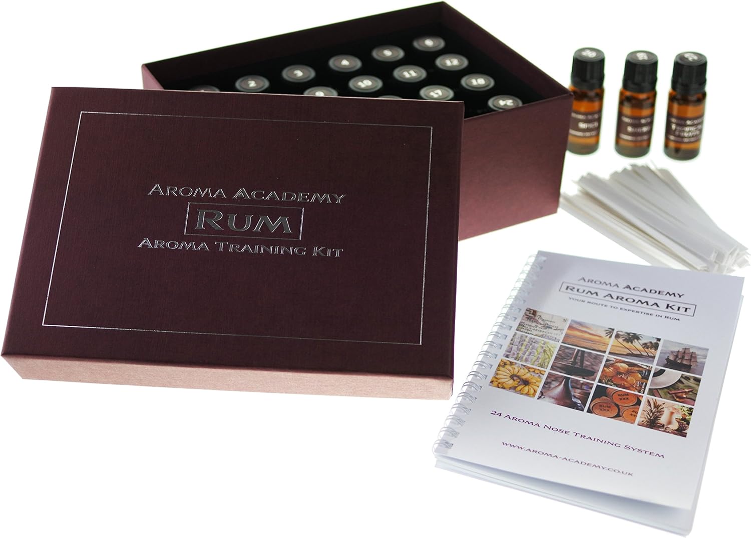 Amazon.com: Rum Aroma Kit - 24 Aroma Nose Training System : Home & Kitchen