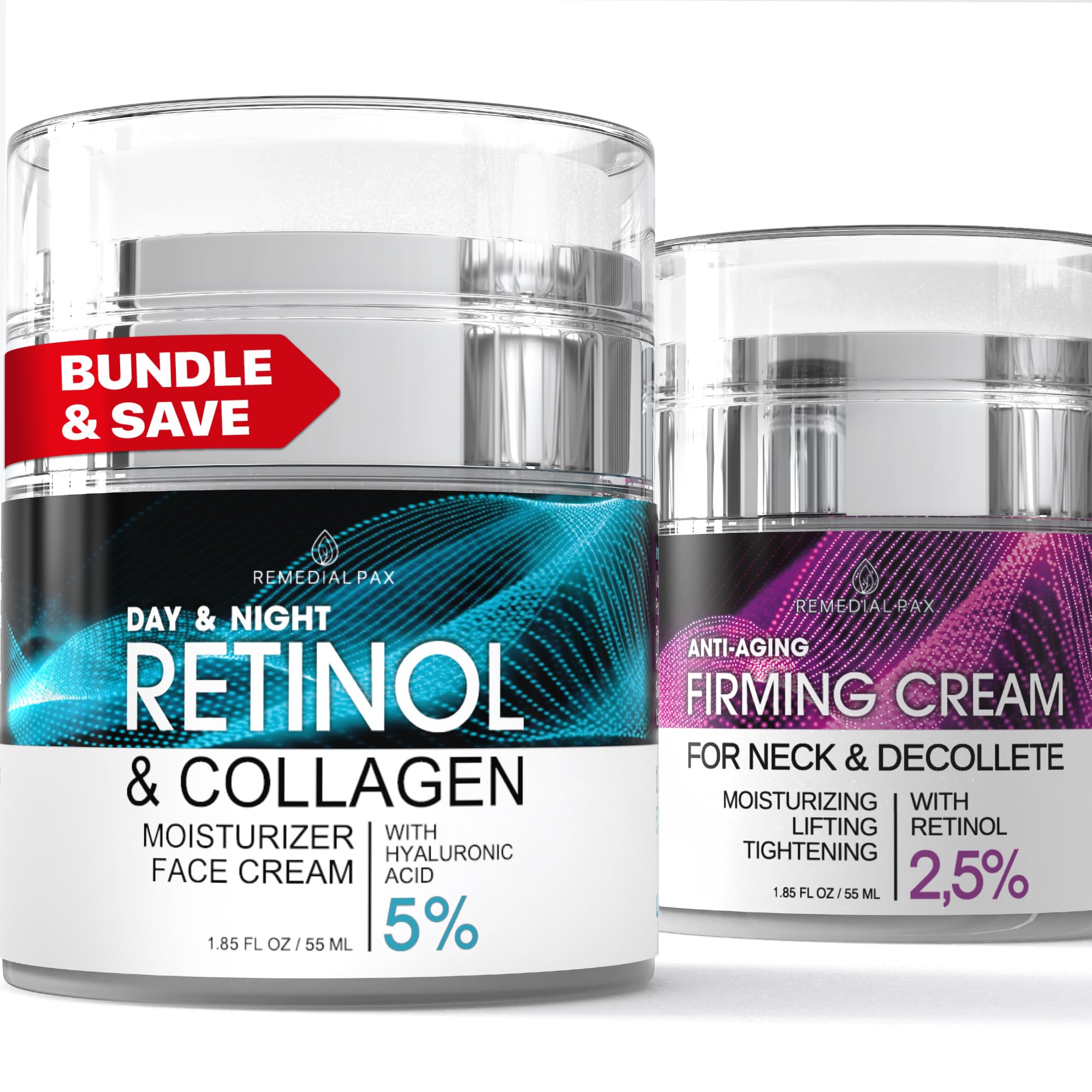 Amazon.com: Retinol Face Cream and Neck Firming Cream : Beauty ...