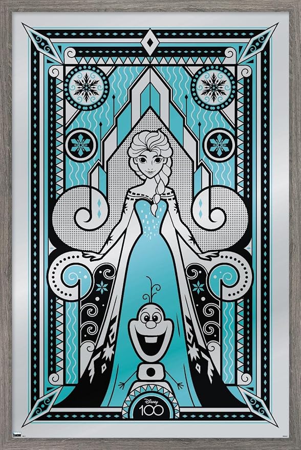 Amazon.com: Trends International Disney 100th Anniversary - Deco-Luxe ...