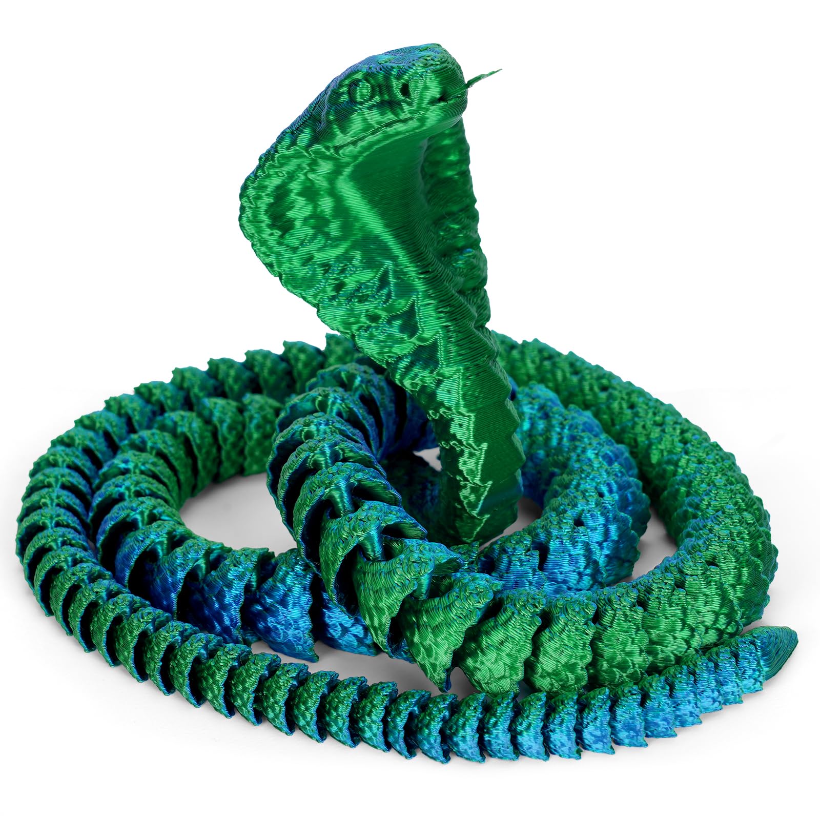Snapklik.com : YILCER 3D Snake 26in Articulated Cobra Fidget Toys For ...
