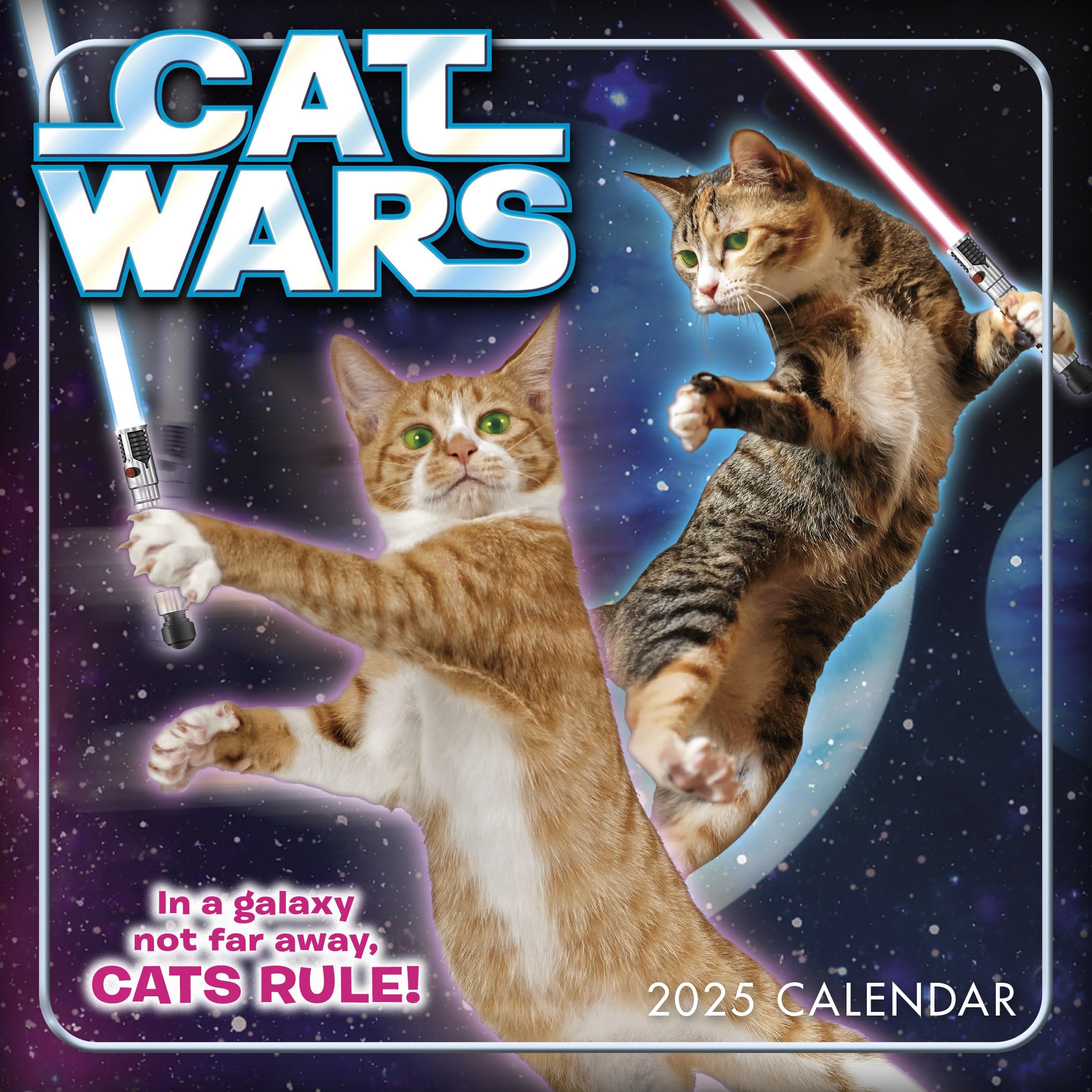 Cat Wars 2025 Mini Calendar, 7" x 7" : Amazon.ca: Office Products
