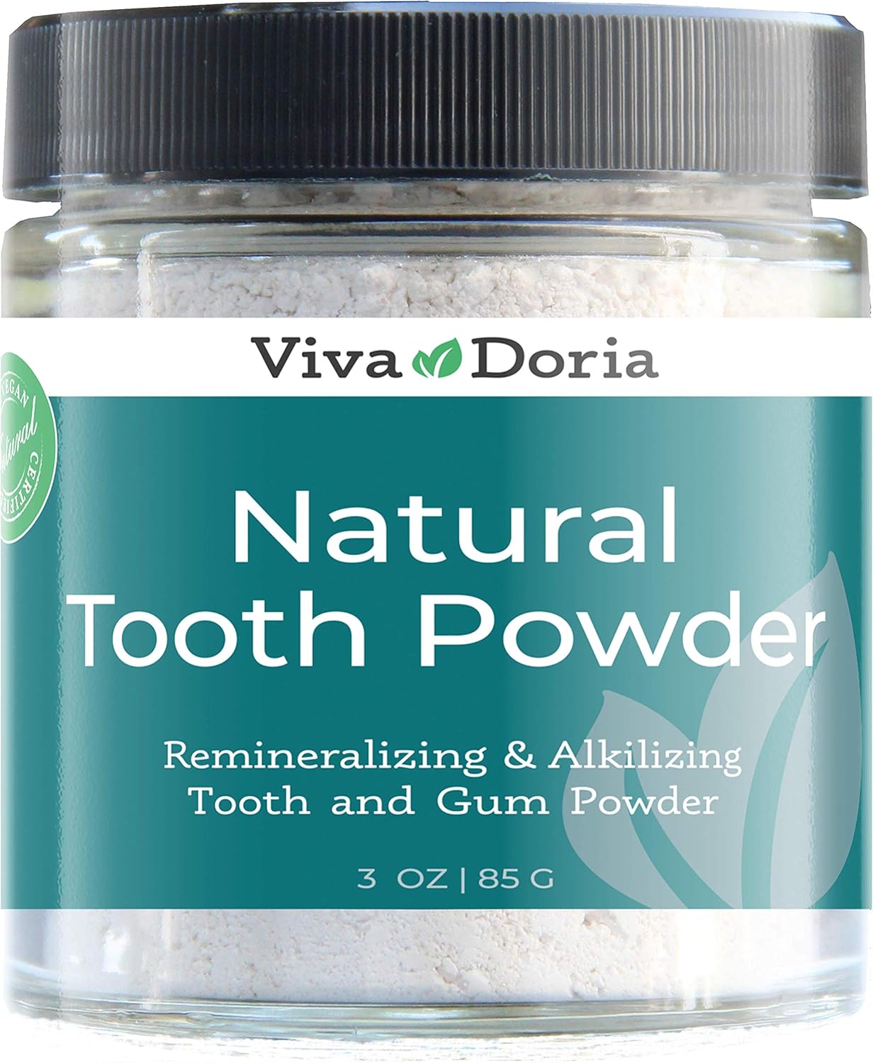 Amazon.com : Viva Doria Natural Tooth Powder | Remineralizing Teeth ...