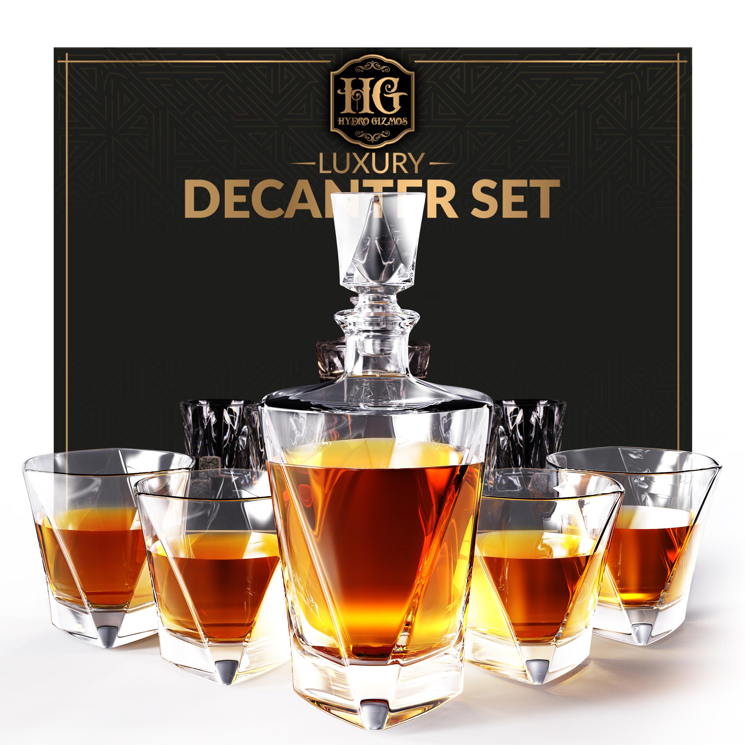 Snapklik.com : Whiskey Decanter Set For Men