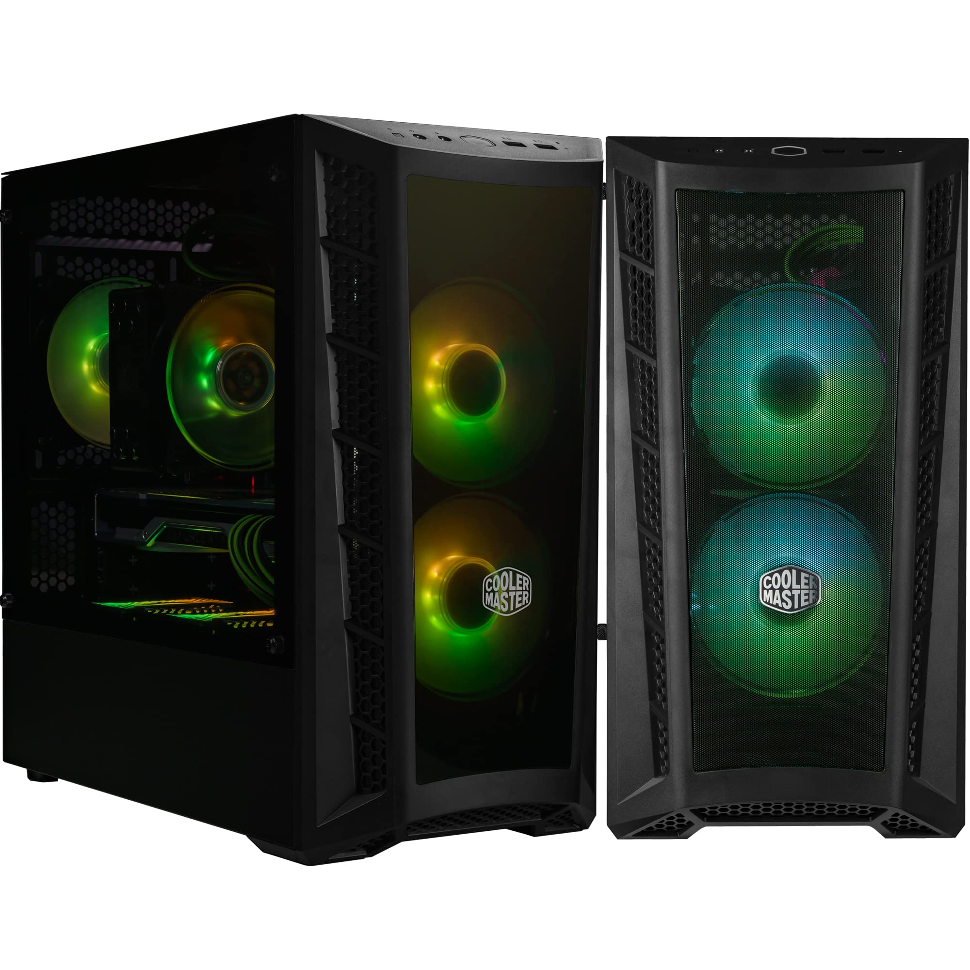 Cooler Master MasterBox MB311L ARGB Airflow Micro-ATX Tower with Dual ...