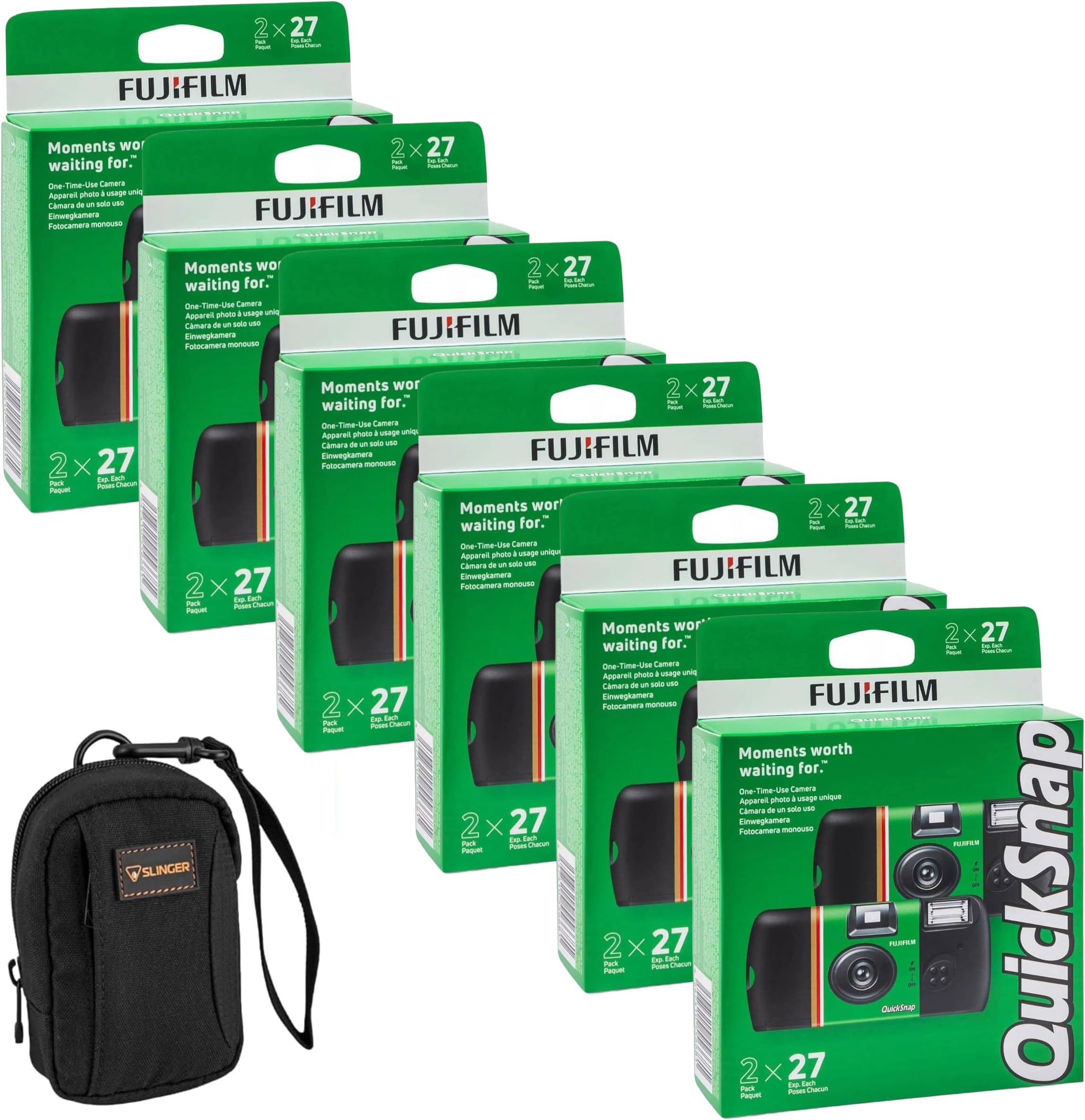 Amazon.com : Fujifilm QuickSnap Flash 400 One Time Use 35mm Disposable ...