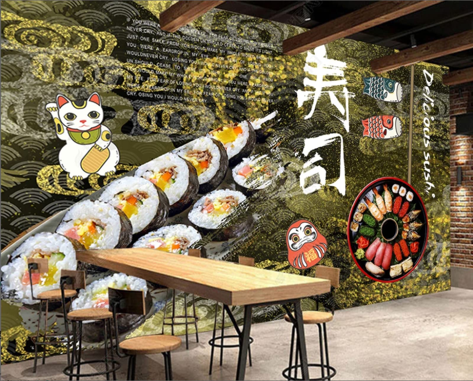 Sushi Restaurant Background