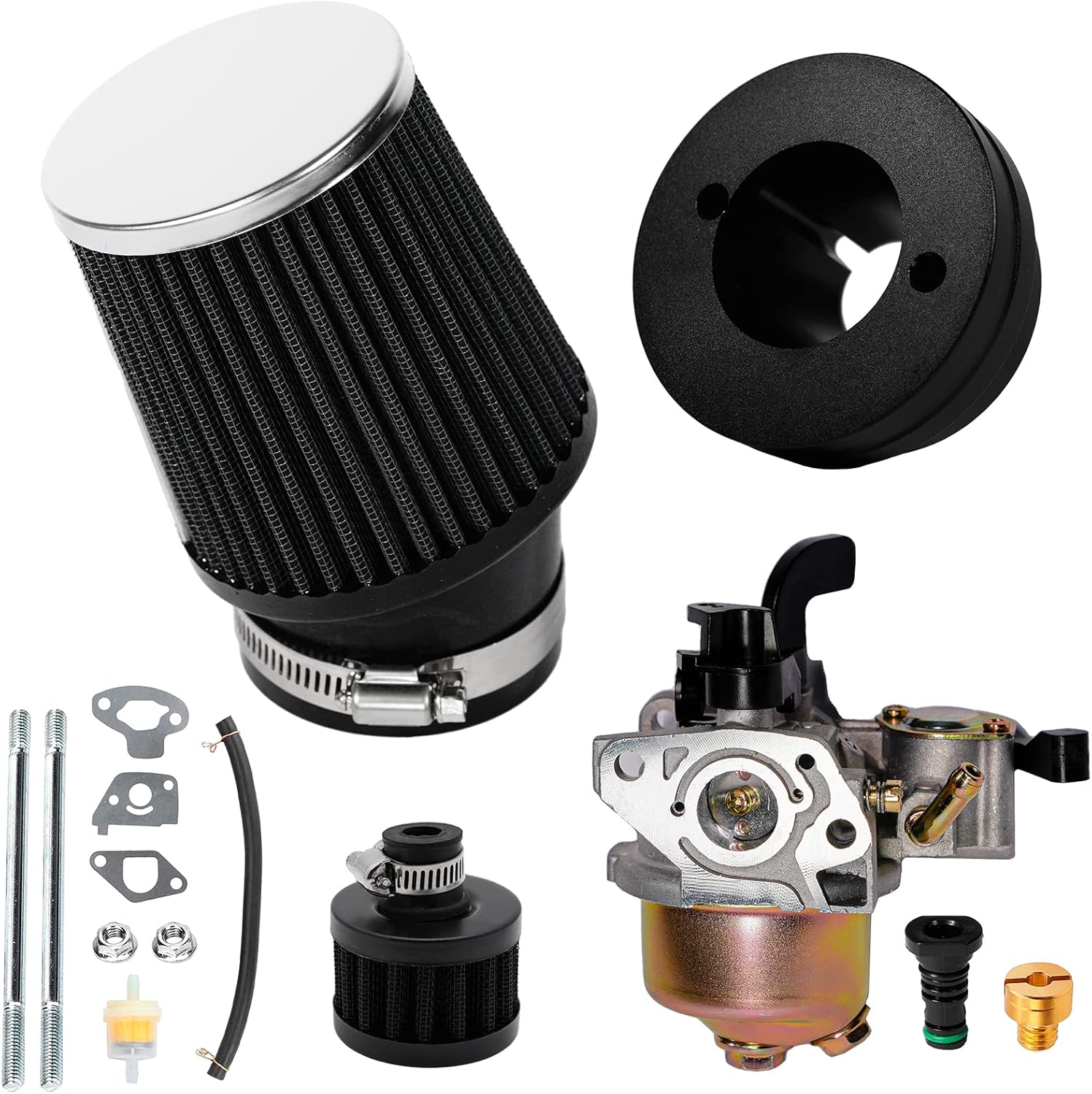 Amazon.com: JMCHstore Carburetor Air Filter Adapter Kit for Monster ...