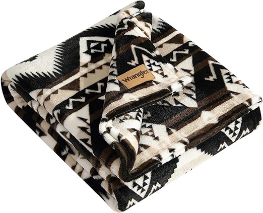 Amazon.com: Wrangler - Blanket, Super Soft Plush Fleece Bedding ...