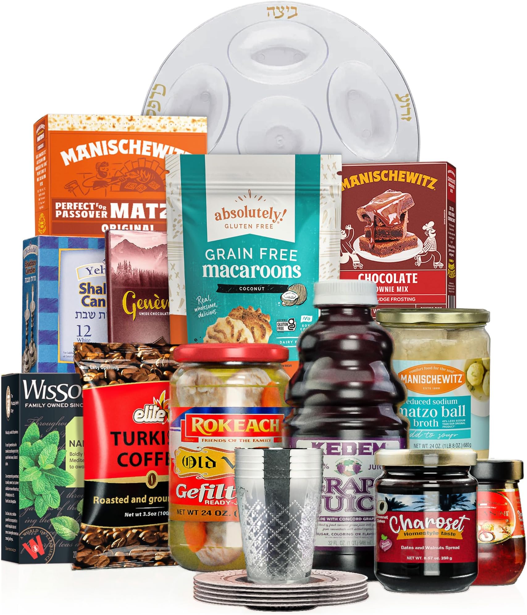 Amazon.com: Passover Seder In a Box | The Ultimate Passover Survival ...