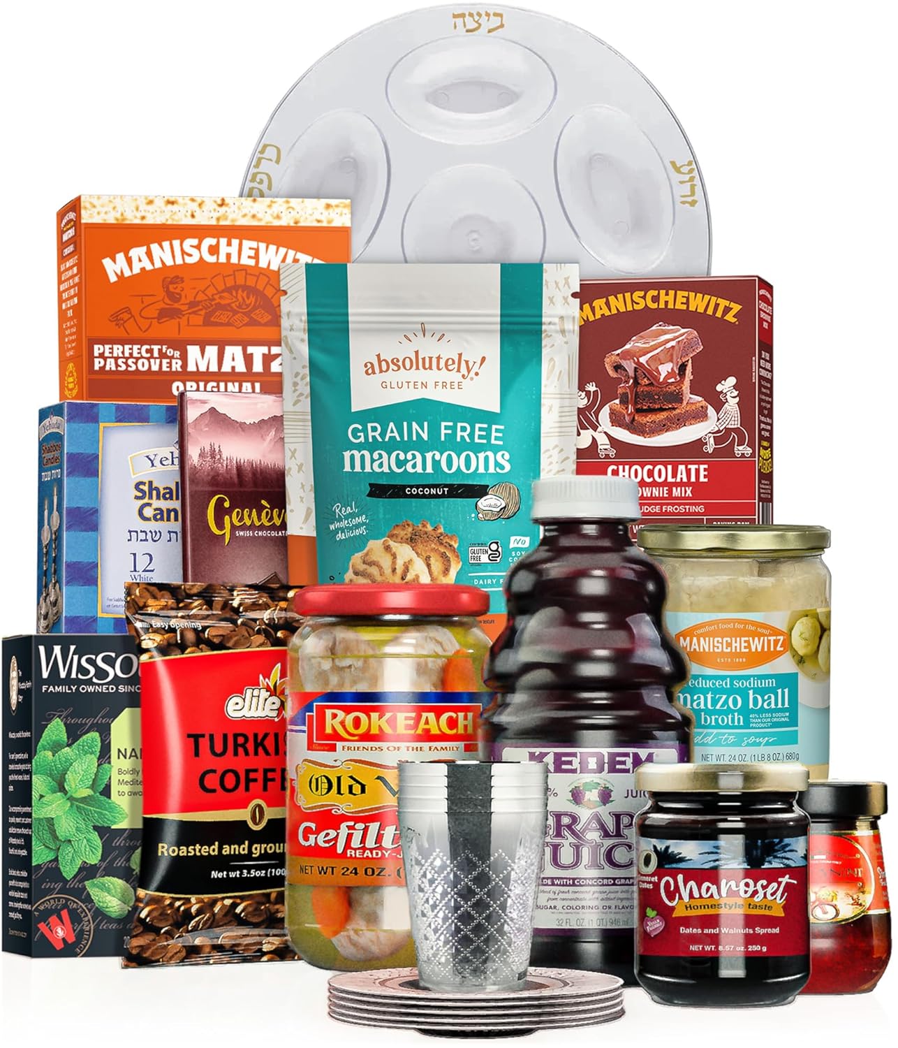 Amazon.com: Passover Seder In a Box | The Ultimate Passover Survival ...