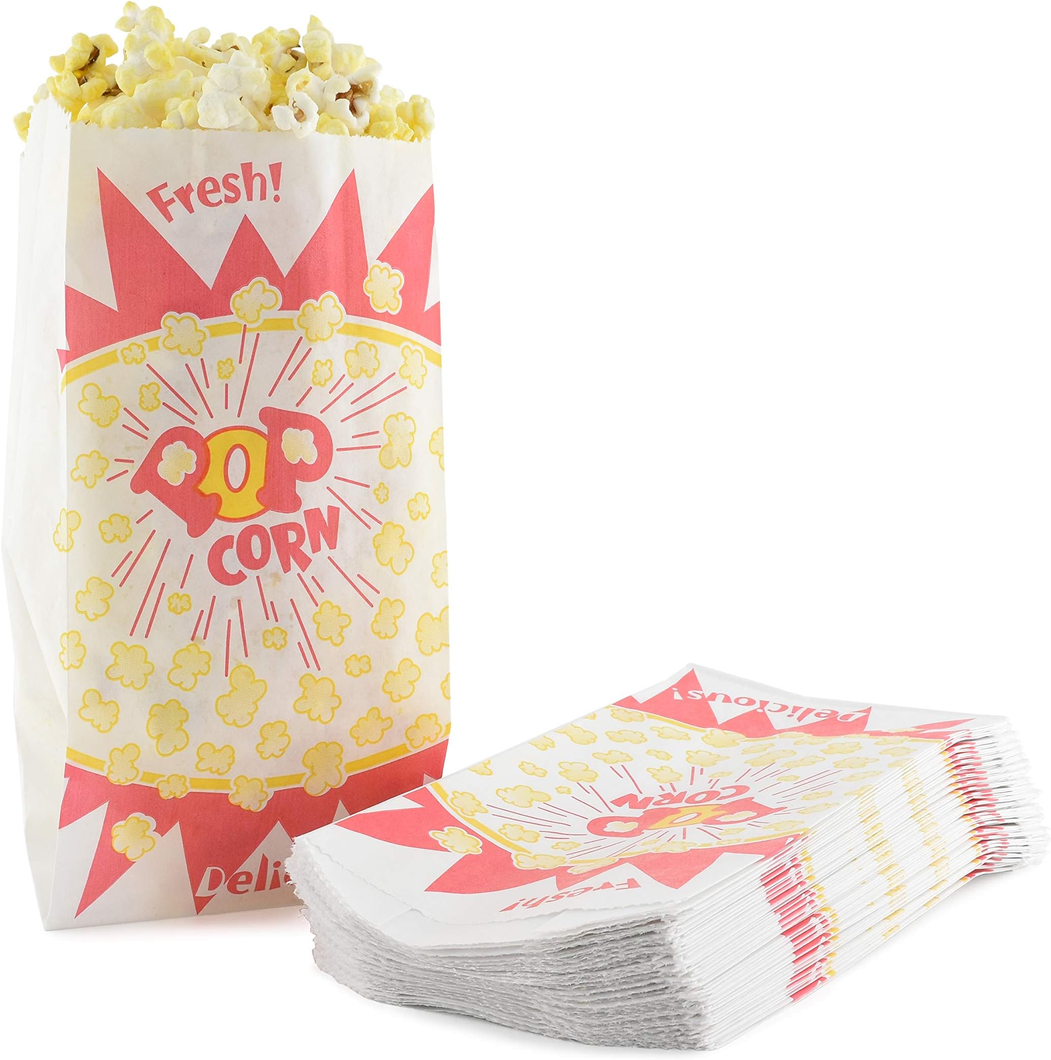 Amazon.com: 1.5 oz Popcorn Bag - Burst Design, 1000 per Case