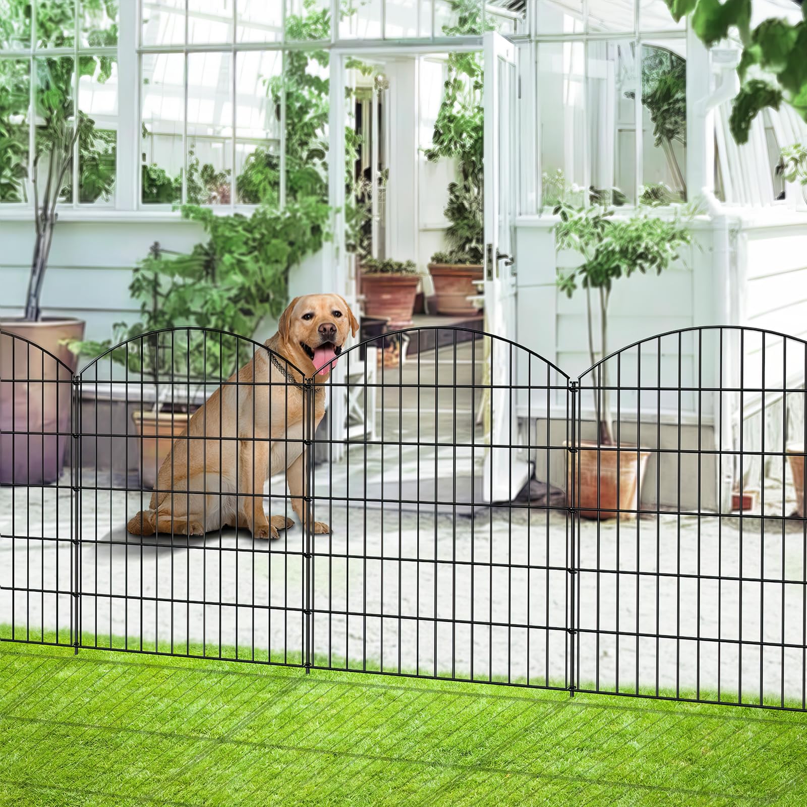 Amazon.com : Gardener's Supply Company Tall Chicken Wire Critter Fence ...
