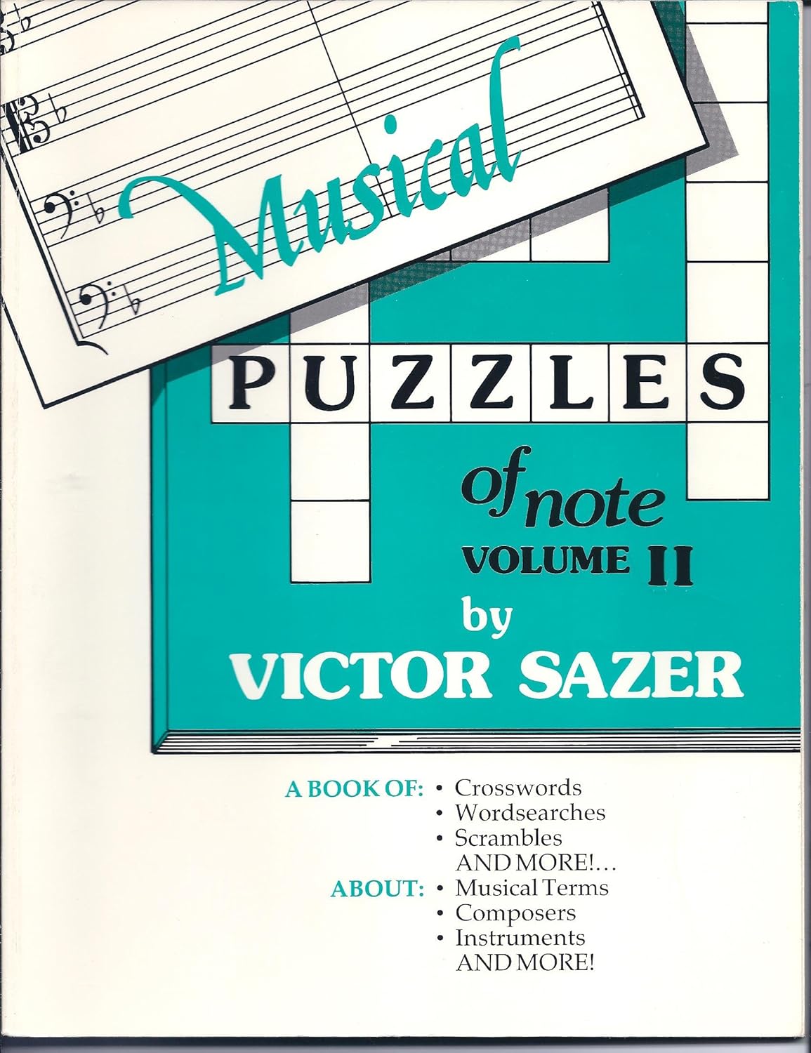 Musical Puzzles of Note: 002: Sazer, Victor: 9780944810019: Amazon.com ...
