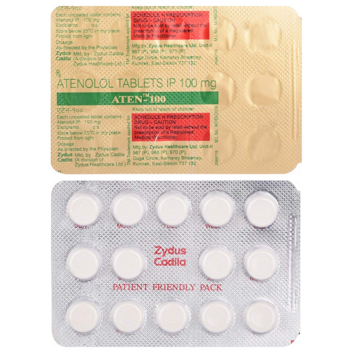 Aten 100 - Strip of 14 Tablets : Amazon.in: Health & Personal Care