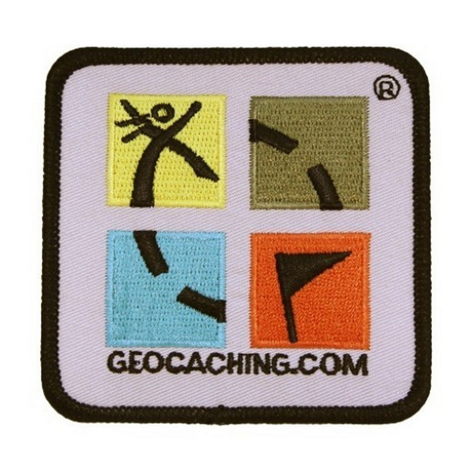 Official Geocaching Logo Geocaching.com Sticker Green Cache