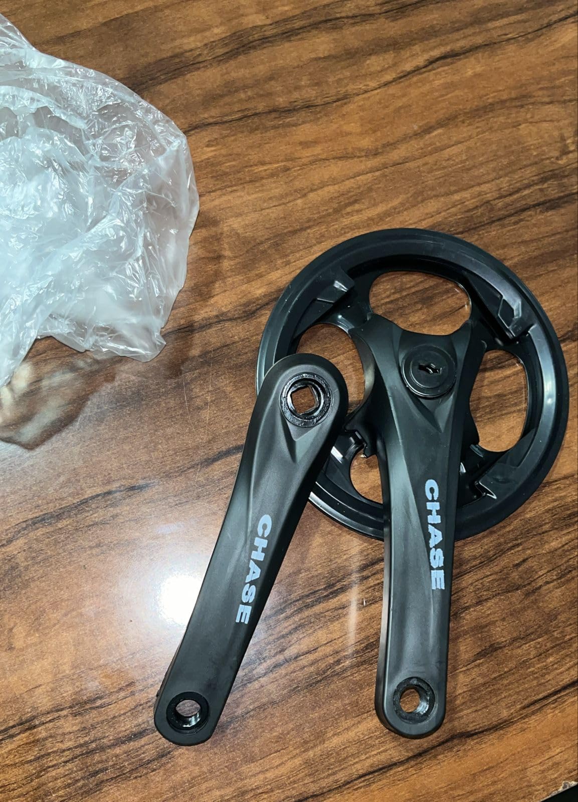 CHASE Cotterless Bicycle Chainwheel Crankset – 44 Teeth, Steel ...