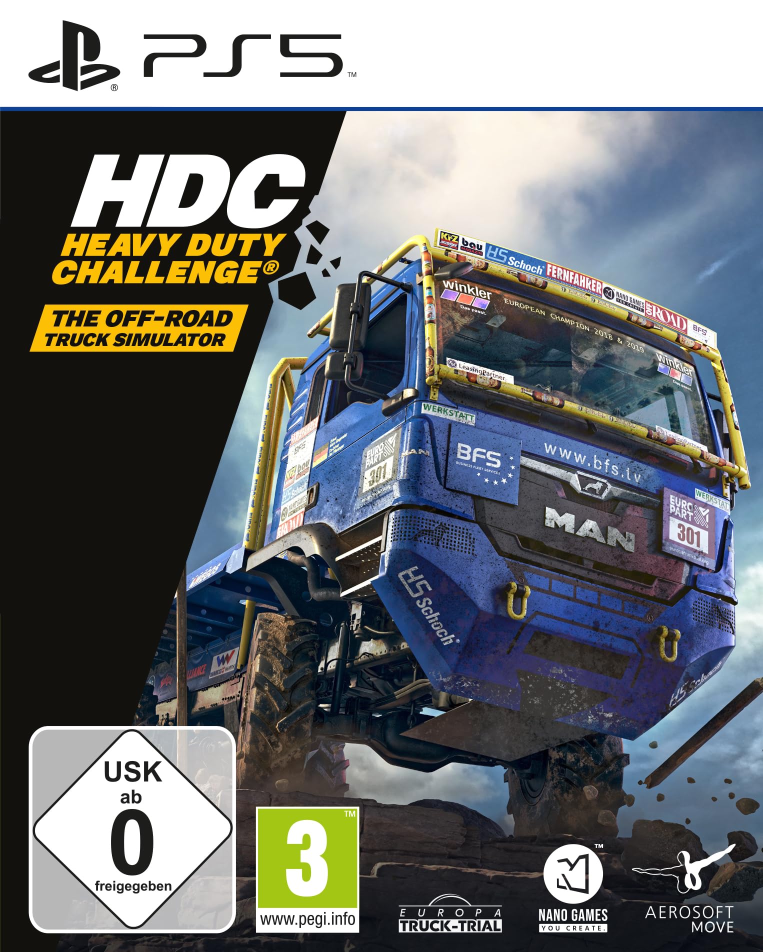 The Off-Road Truck Simulator - Heavy Duty Challenge (PlayStation PS5 ...