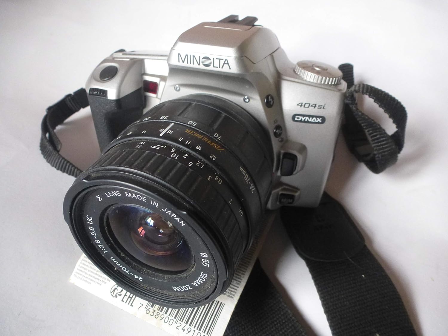 Minolta 404 SI Dynax 135mm Camera User Manual
