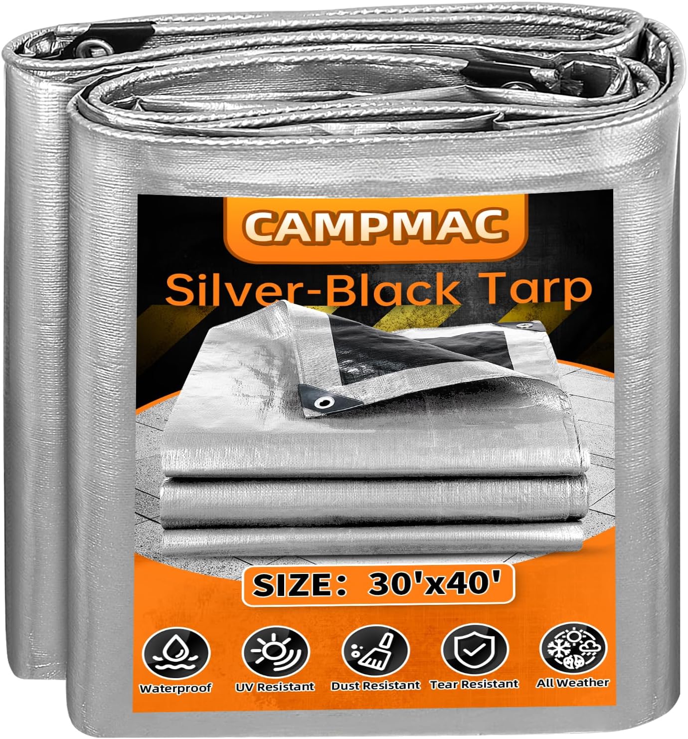 Watershed Innovations HydraTarp 18 mil Heavy Duty White/Brown ...