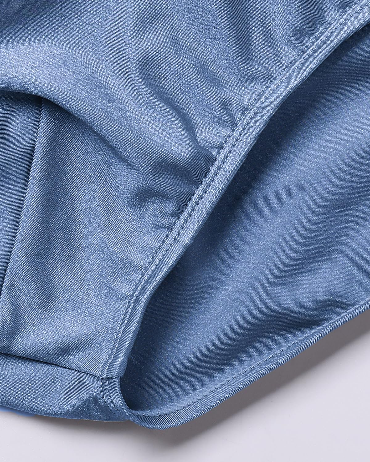 Snapklik.com : YUZHOU Mens Solid Swim Briefs Low Rise Beach Bikini