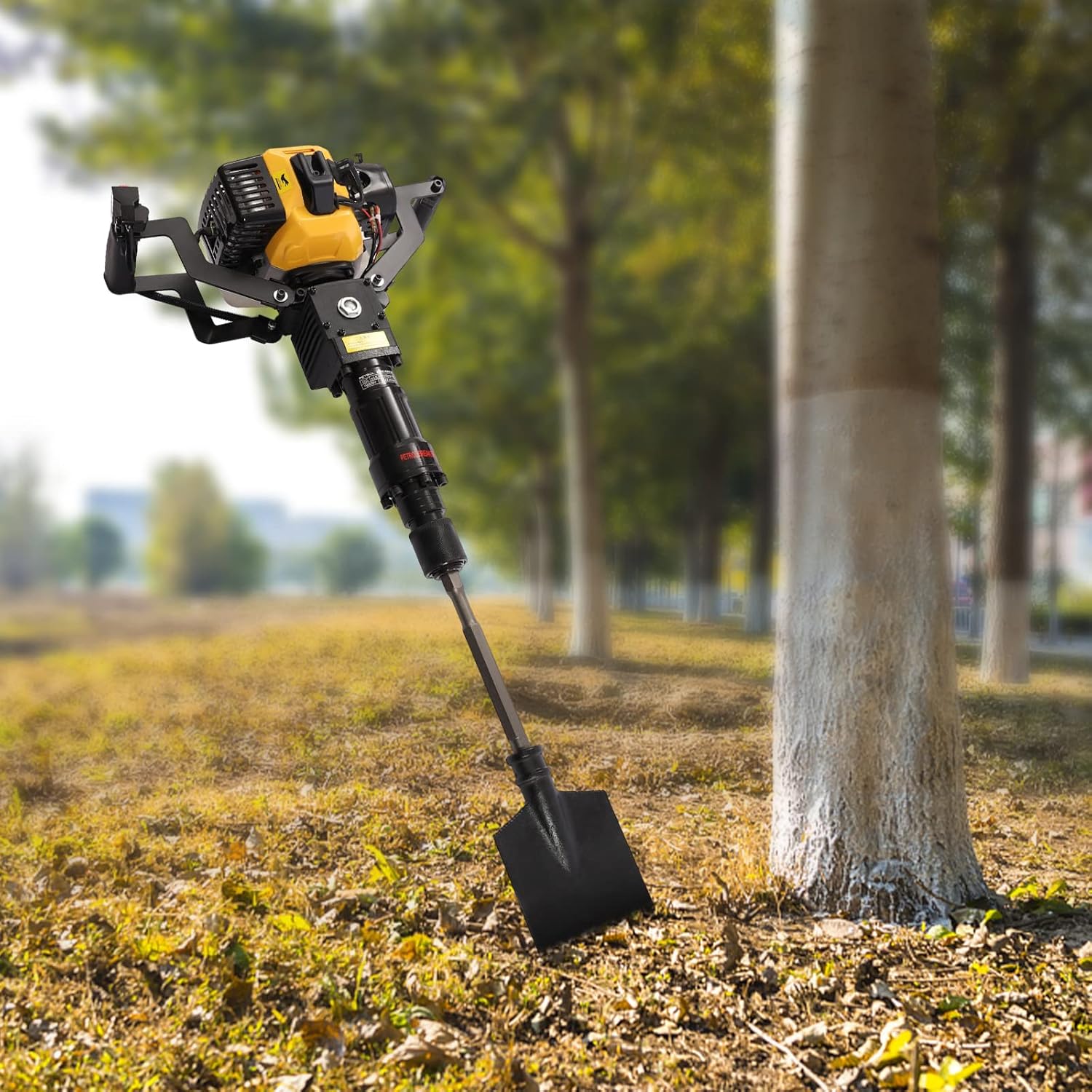 Amazon.com: Futchoy Portable Excavator Garden Tree Digger, 33cc 2 ...