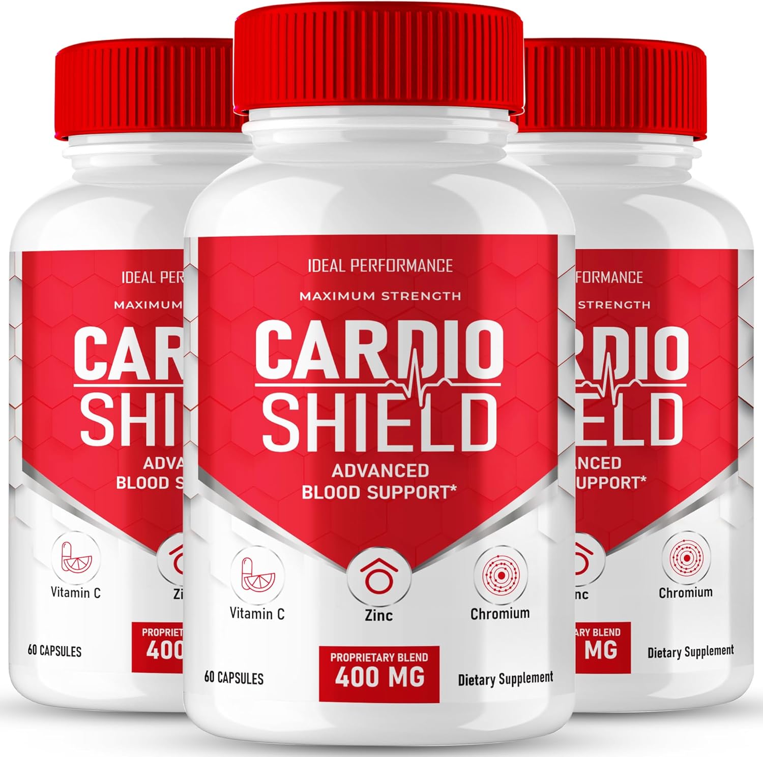 Amazon.com: Cardio Shield Advanced Blood Formula Capsules, Official ...