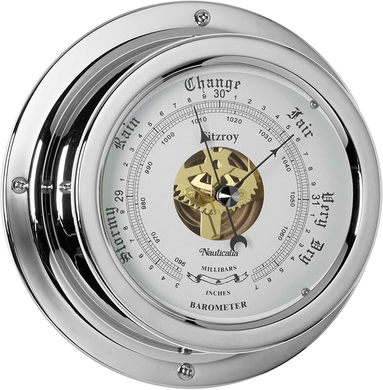 Amazon.co.uk: Barometers - Barometers / Thermometers & Meteorological ...