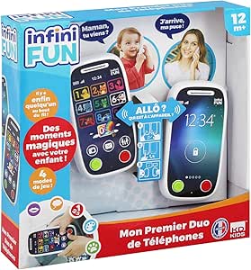 Infini Fun, My First Phone Duo, Educational Early Learning Toy, Baby ...