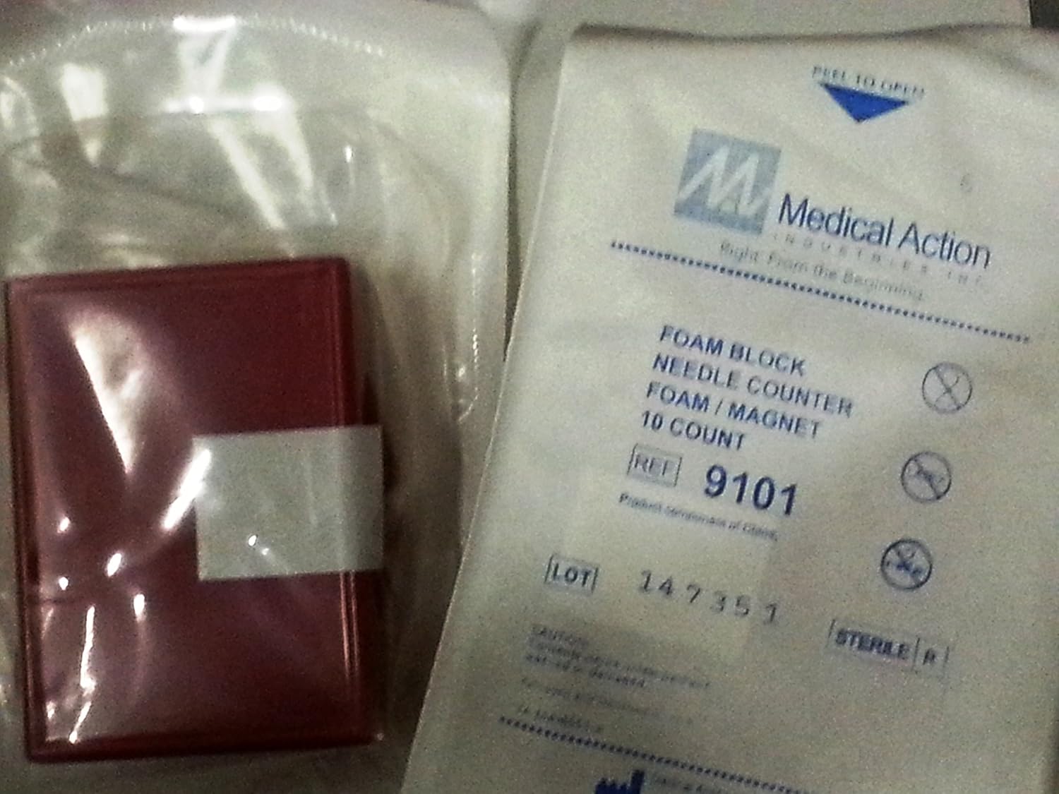 Amazon.com: Medical Action Industries - Foam Block Needle Counter, 10 ...