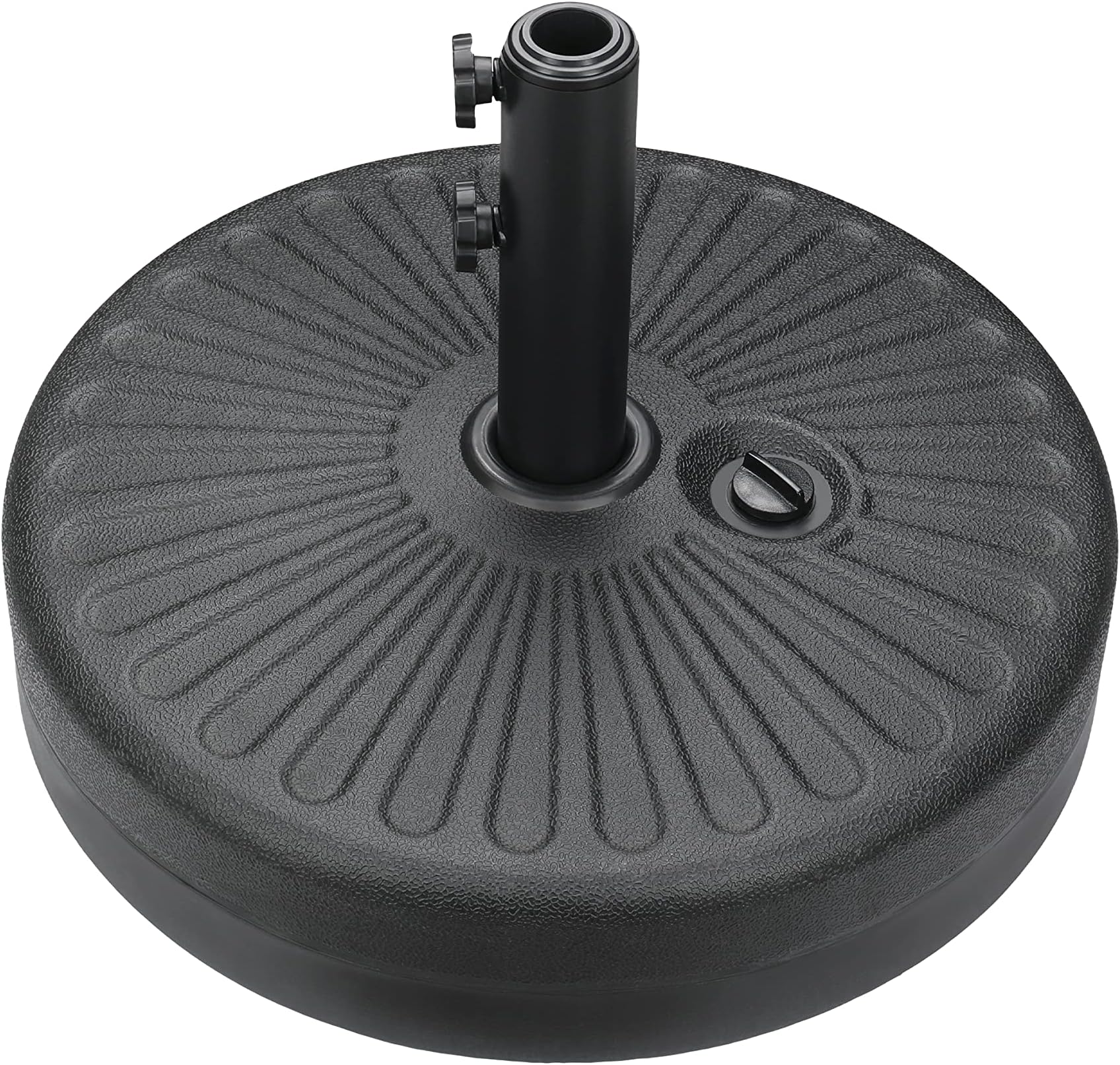 Amazon.com : Tangkula Fillable Umbrella Base Stand, Water & Sand Filled ...