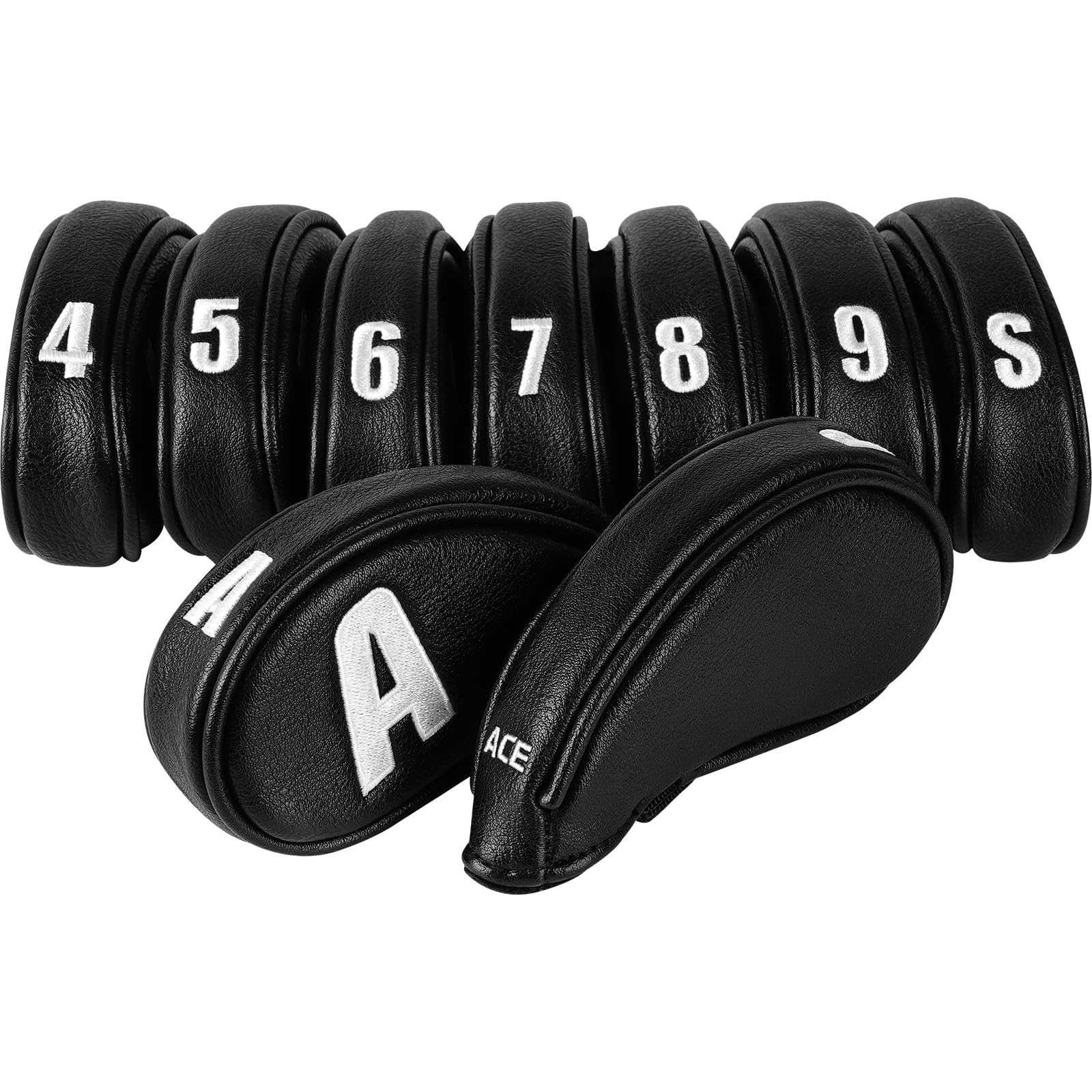 Amazon.com : Craftsman Golf 9pcs/Set Iron Headcover Set Protectors Easy ...